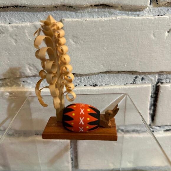 Art | Vintage Erzgebirge Emil Helbig Carved Wood Tree Egg | Poshmark